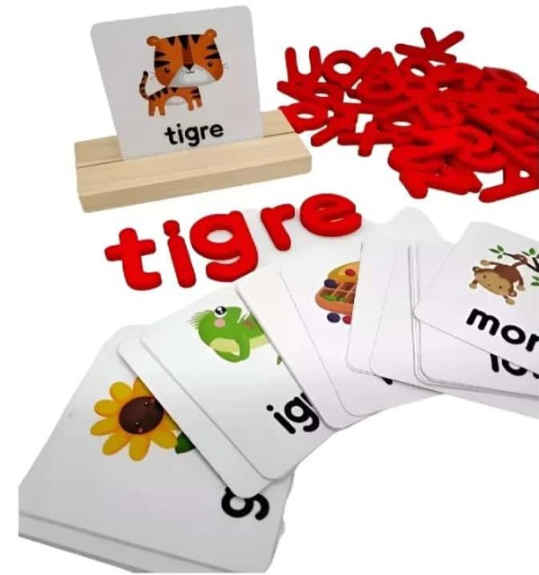 Juego de Ortografía con Láminas y Letras - UniKids