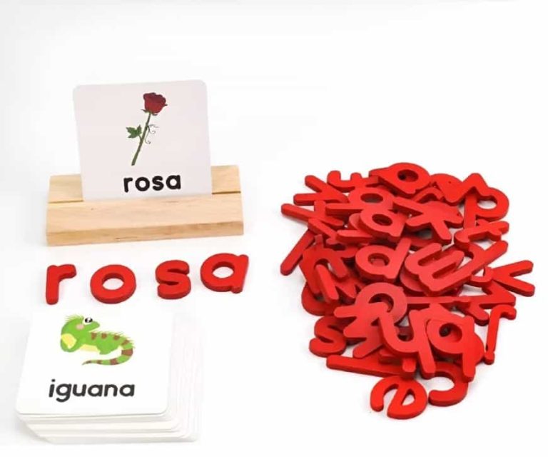 Juego de Ortografía con Láminas y Letras - UniKids