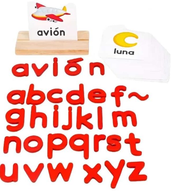 Juego de Ortografía con Láminas y Letras - UniKids